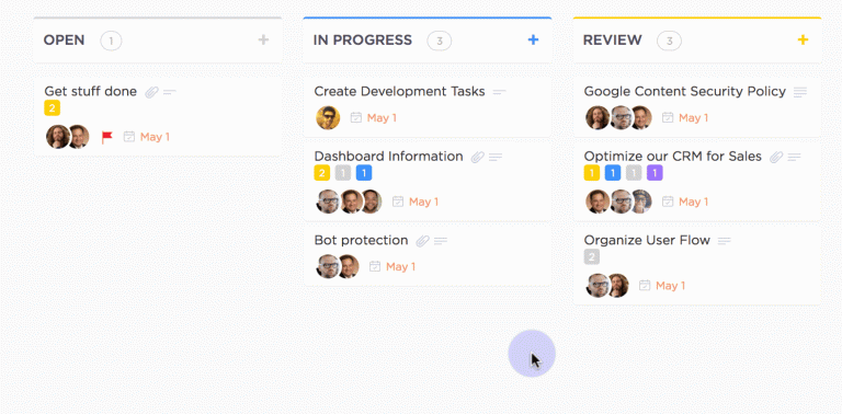 How to Build and Use a Scrum Board (With Examples) | ClickUp