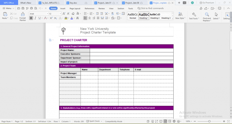 10 Free Project Charter Templates (2024) | ClickUp