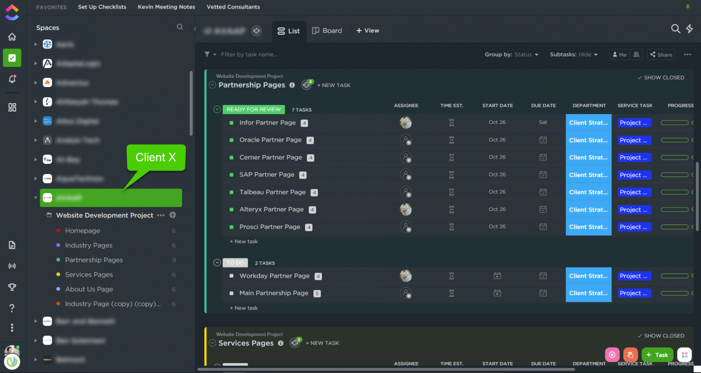 How Vonazon Manages Marketing Projects for SaaS Companies | ClickUp
