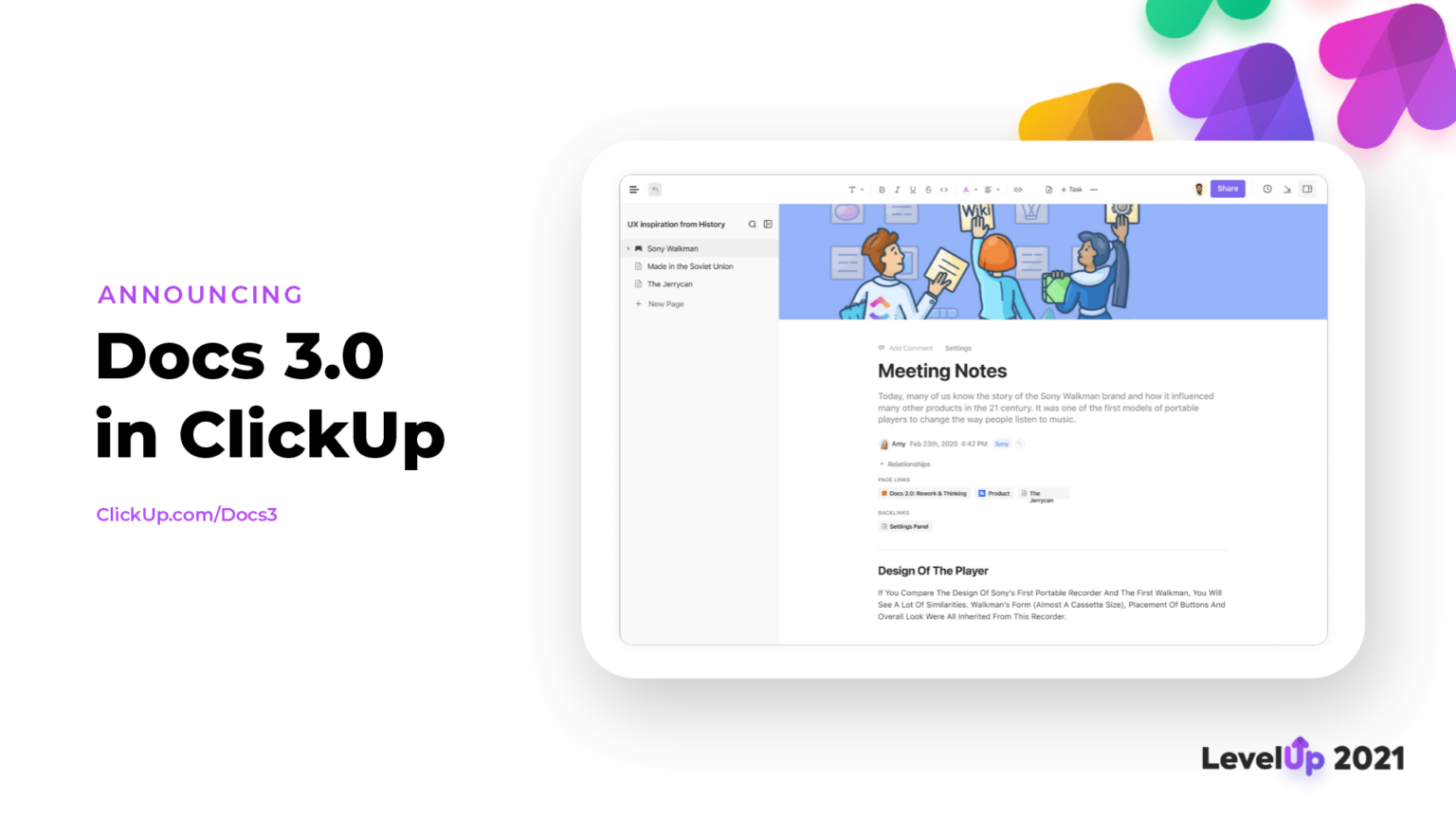 Top 10 Highlights From LevelUp 2021 | ClickUp