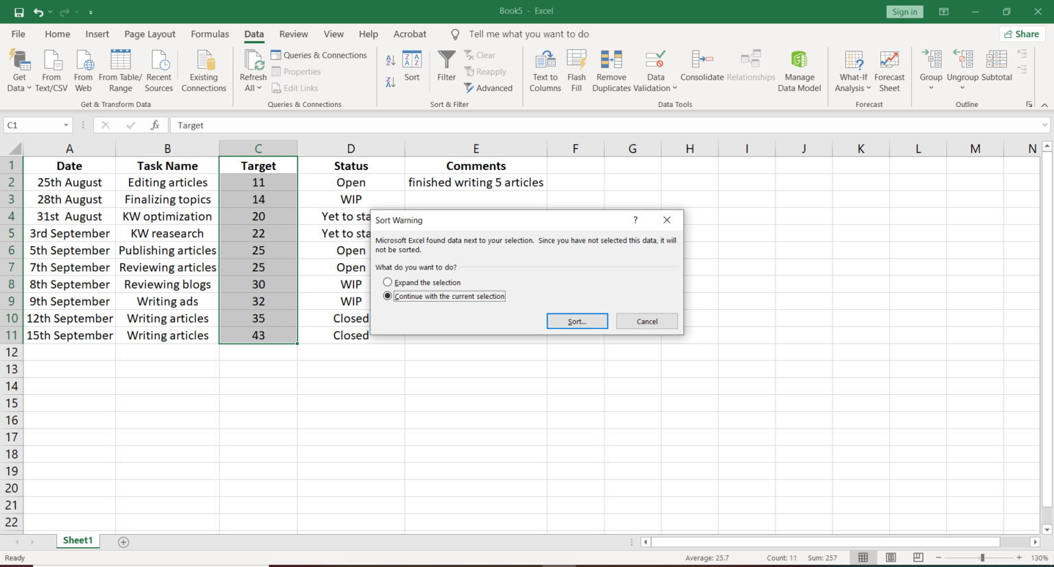 How To Create a To Do List in Excel (With Templates) | ClickUp