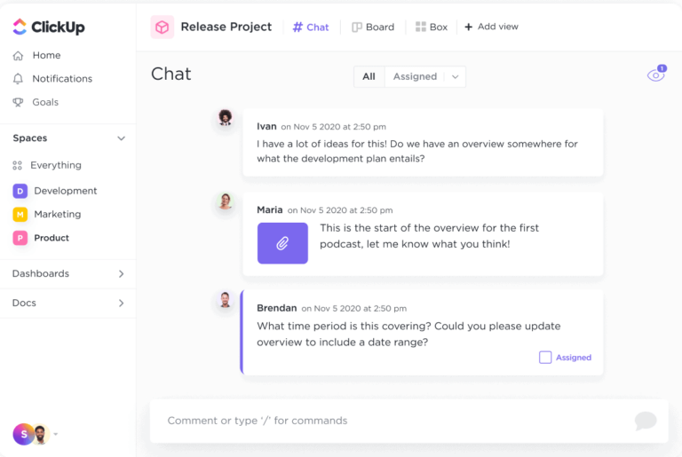Slack Vs. Google Chat Comparison: 2024 Review | Clickup