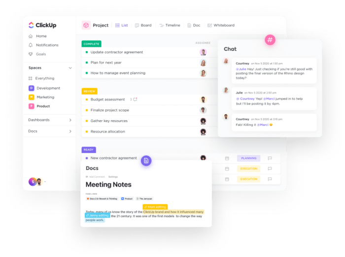 Slack Vs. Google Chat Comparison: 2024 Review | Clickup