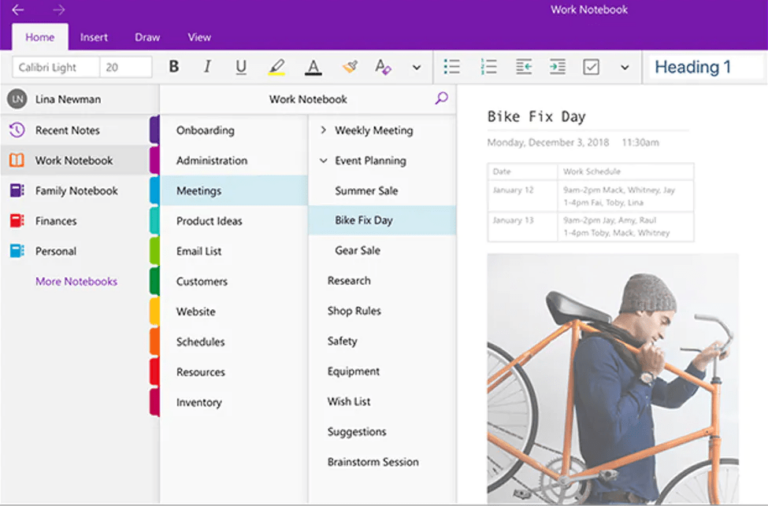 Free OneNote Templates for Project Management & Work | ClickUp