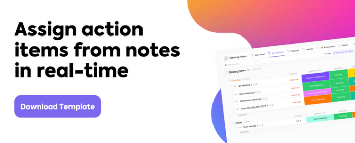 How to Take the Best Meeting Notes (With Templates) | ClickUp