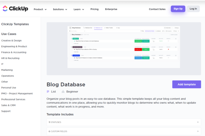 How to Build a Content Creation Workflow + Templates | ClickUp