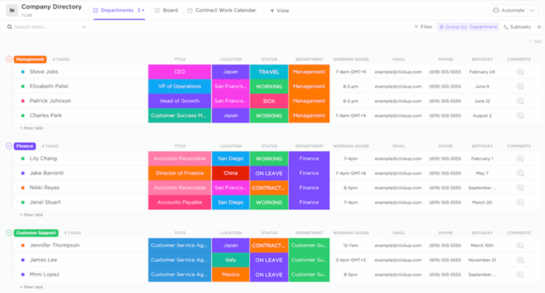 How to Create an Org Chart in Excel 2024 | ClickUp