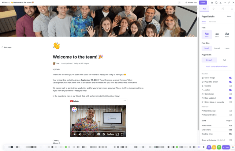 12 Employee Onboarding Examples For New Hires | ClickUp