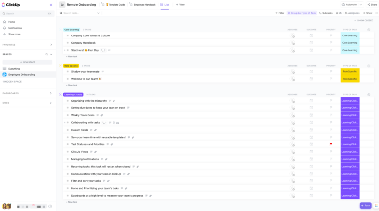 12 Employee Onboarding Examples For New Hires | ClickUp