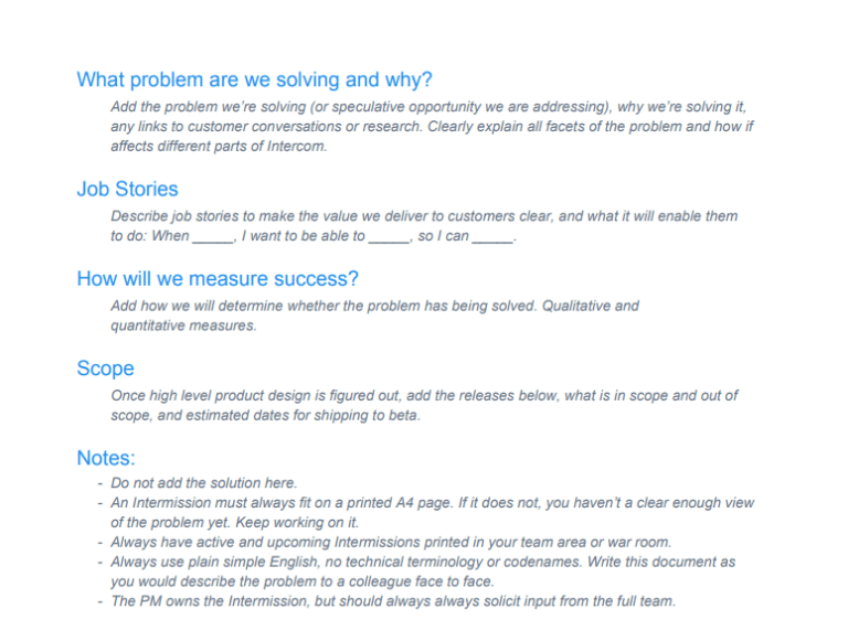 20 Free Product Management Templates