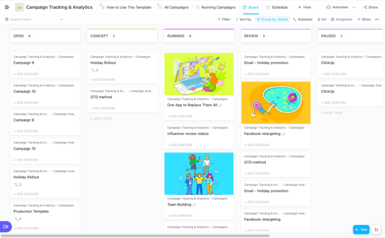 How to Create a Kanban Board in Google Sheets | ClickUp