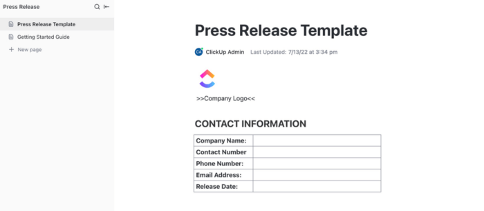 5 Free Press Release Templates - How to Write a Press release