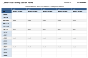 11 Free Event Planning Templates & Checklists in Excel & ClickUp