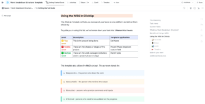 5+ Free Work Breakdown Structure Templates in Excel & ClickUp