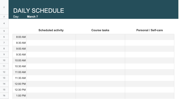 10 Free 2025 Schedule Templates in Excel, Sheets, & ClickUp