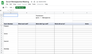 10 Free Agile Sprint Retrospective Templates in Excel & Word