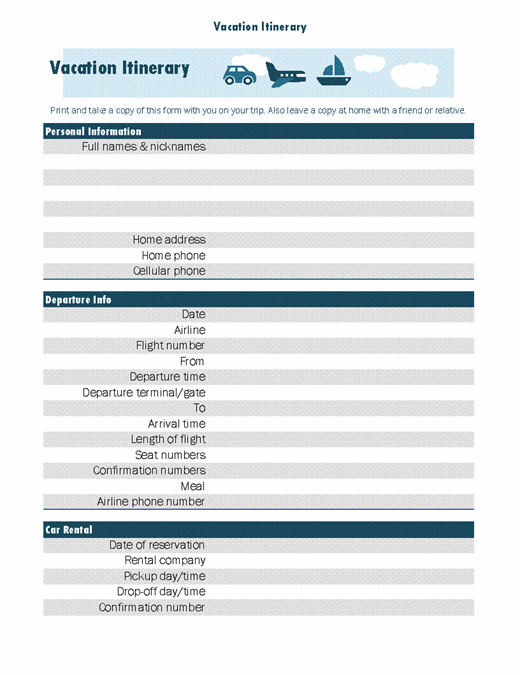 11 Free Travel Itinerary Templates In Google Docs Excel Word 11 Free Travel Itinerary Templates In Google Docs Excel Word