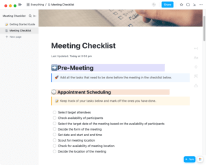 10 One-on-One Meeting Templates For Managers in Excel & Word