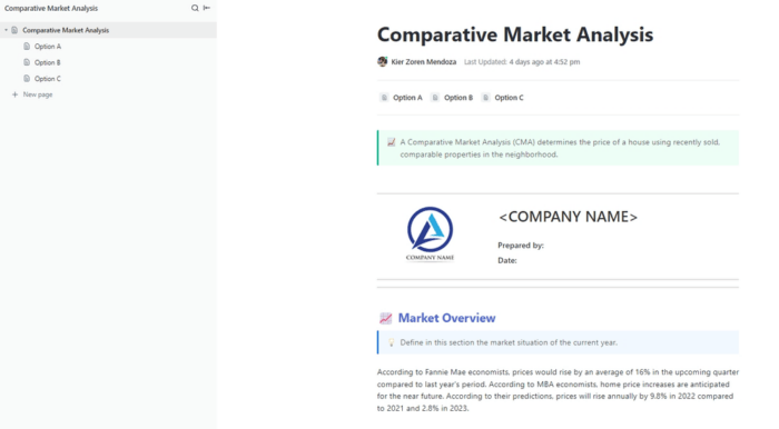 10 Best Comparison Chart Templates in Excel, Sheets, & ClickUp