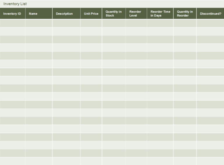 10 Free Inventory Templates for Excel, Sheets, and ClickUp Lists