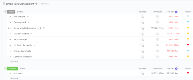 10 Free GTD Templates to Organize All Your Work | ClickUp