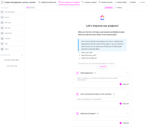 7 of the Best Lessons Learned Templates for Excel and ClickUp ...