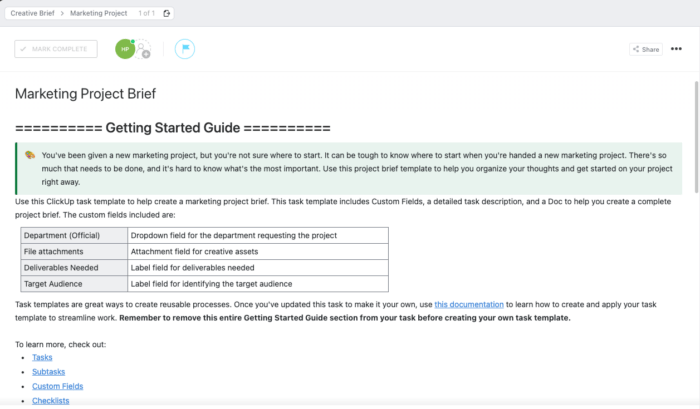 10 Free Creative Brief Templates & Examples for Marketing in 2024