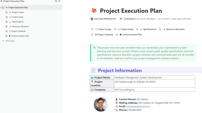 10 Free Project Scope Templates & Examples | ClickUp