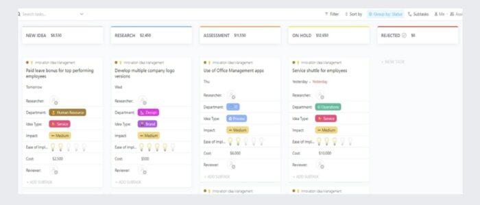 10 Brainstorming Templates in Word, Docs, and ClickUp