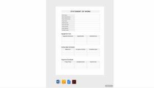 10 Free Statement of Work Templates (SOW) in Word & ClickUp