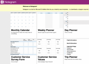 Free OneNote-Vorlagen für das Projektmanagement