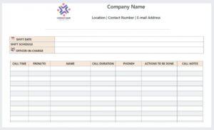 10 Free Phone Call Log Templates in Excel & ClickUp