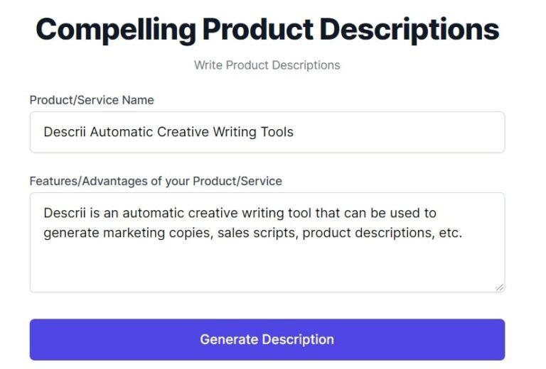 10 Best Product Description Generators in 2024 (Free & Paid)