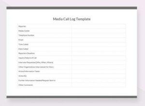 10 Free Phone Call Log Templates in Excel & ClickUp