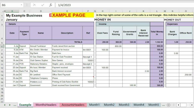 10 Free Bookkeeping Templates in Excel and ClickUp