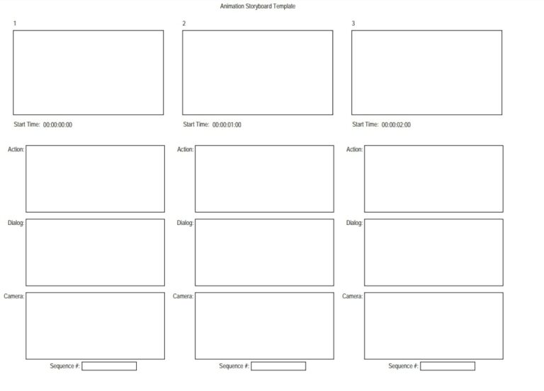 10 Free Storyboard Templates in Word, PDF, & ClickUp