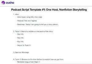 10 Free Podcast Templates to Use for Your Next Episode | ClickUp