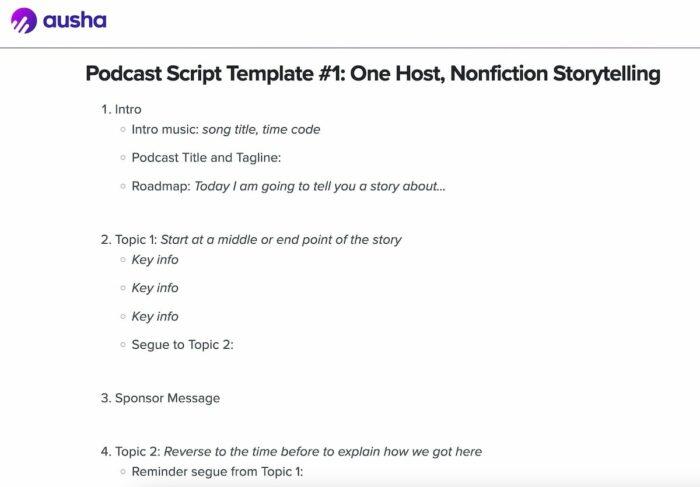 10 Free Podcast Templates to Use for Your Next Episode | ClickUp