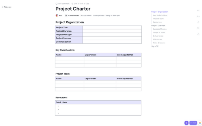 10 Best Team Charter Templates in Word & ClickUp in 2023