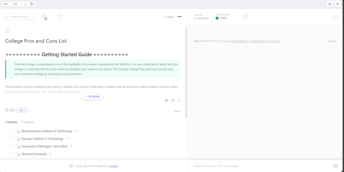 10 Free Pros and Cons List Templates in Excel, Word, & ClickUp