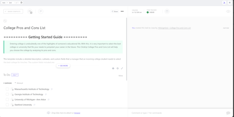 10 Free Pros and Cons List Templates in Excel, Word, & ClickUp