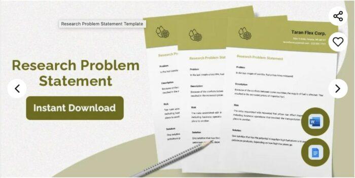 10 Free Problem Statement Templates in Word & ClickUp