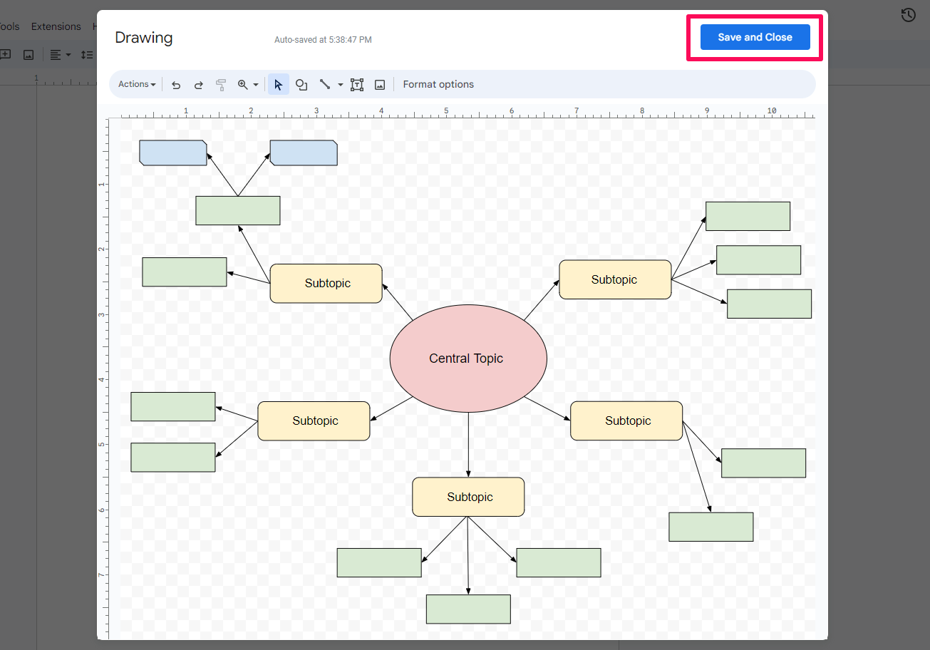 How To Make A Mind Map In Google Docs With Templates 