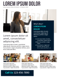 10 Free Newsletter Templates in Microsoft Word & ClickUp