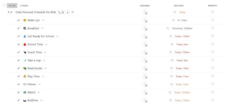 10 Free Habit Tracker Templates in Google Sheets & ClickUp