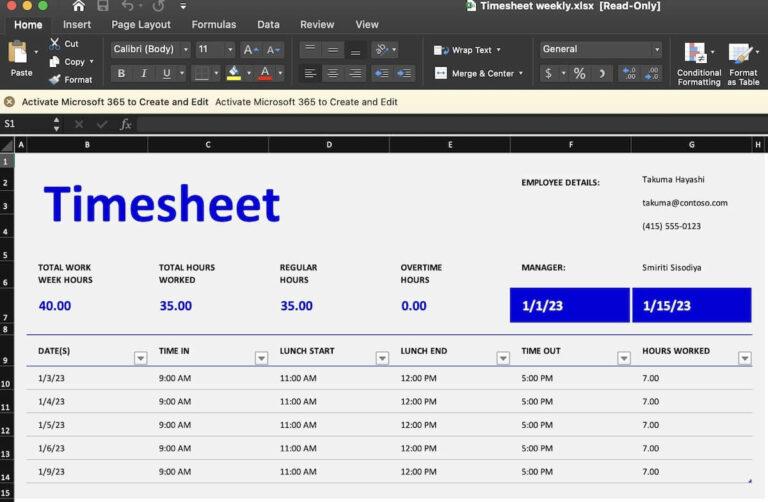 10 Free Payroll Templates in Excel & ClickUp