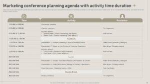 10 Free Conference Agenda Templates in Word & ClickUp