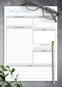 10 Free 2025 Daily Planner Templates in Word, Excel, & ClickUp