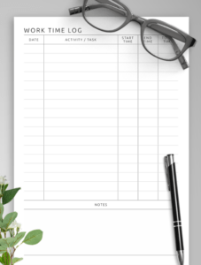 10 Free Time Log Templates & Sheets in Excel & ClickUp