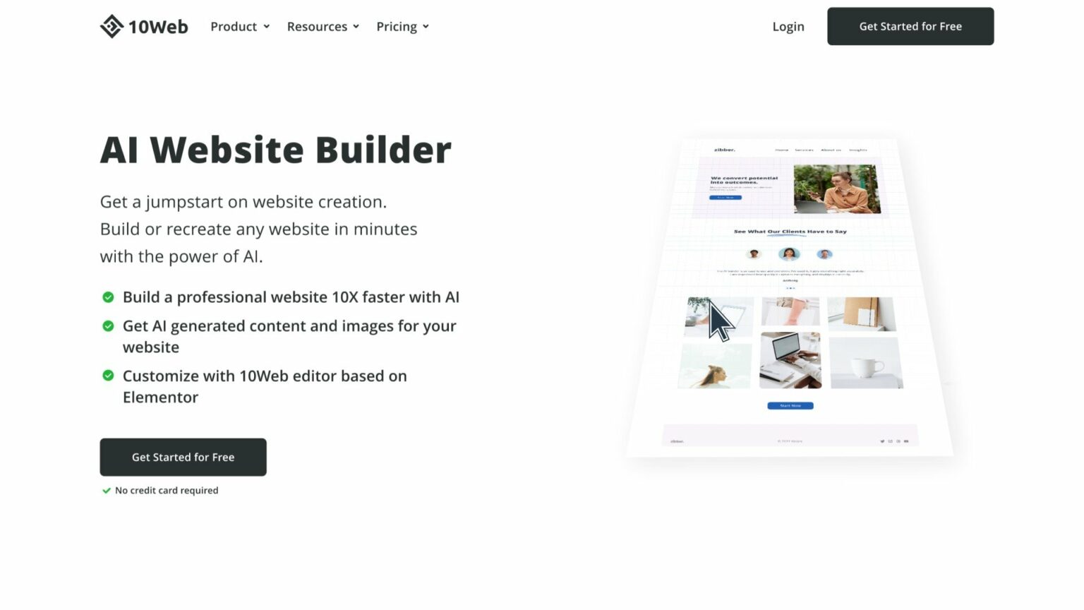 10 Best AI Website Builders & Generators in 2025 | ClickUp